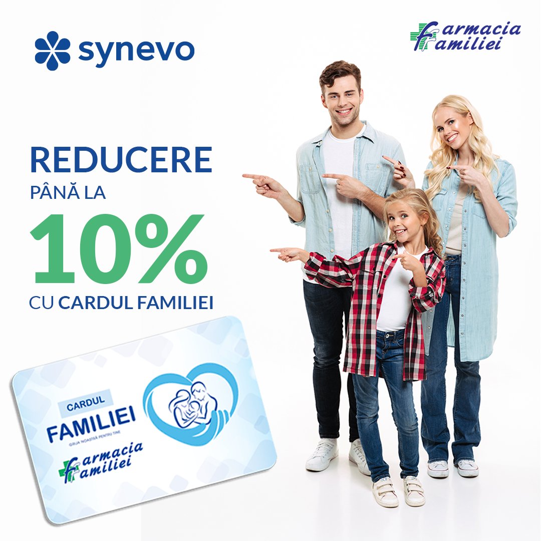 Reduceri cu Cardul Familiei - Synevo